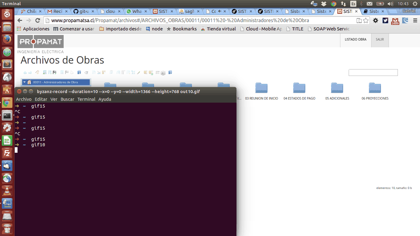 Sistema archivos - PROPAMAT | Documentacion sistemas